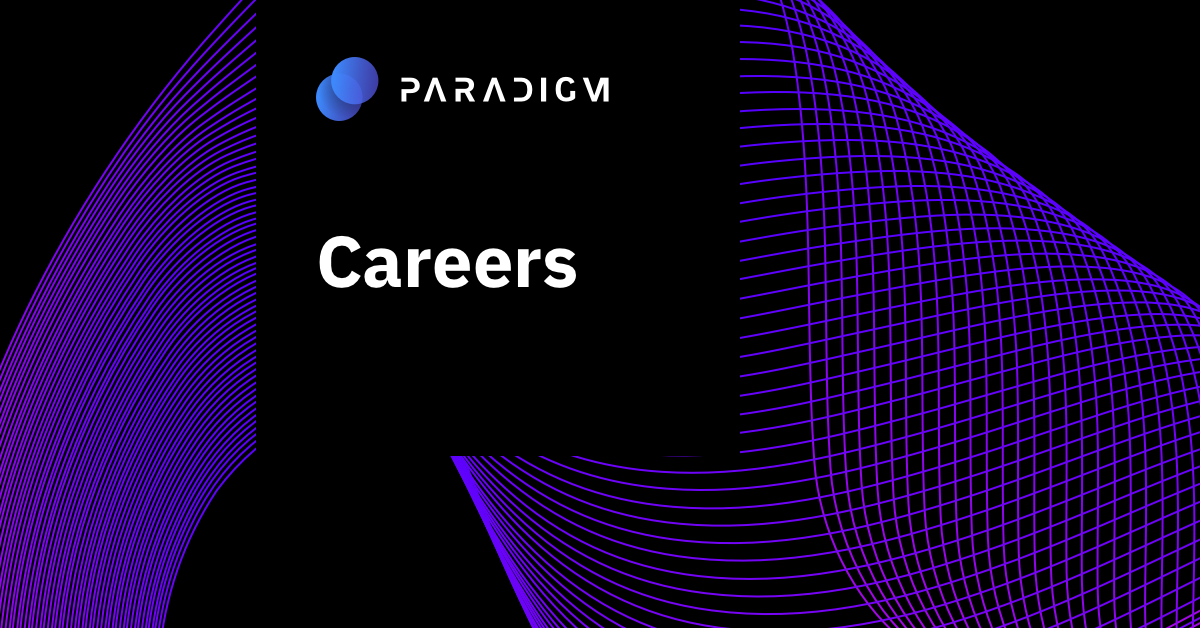 Careers | Paradigm